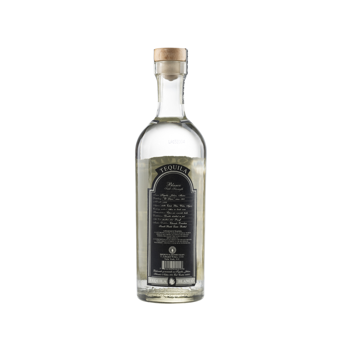 Artesanal Suave Fuerte 100% de Agave Tequila Blanco | T. Edward Wines ...