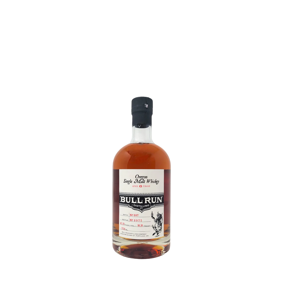 Bull Run Distilling Co. Oregon Single Malt Whiskey | T. Edward Wines ...
