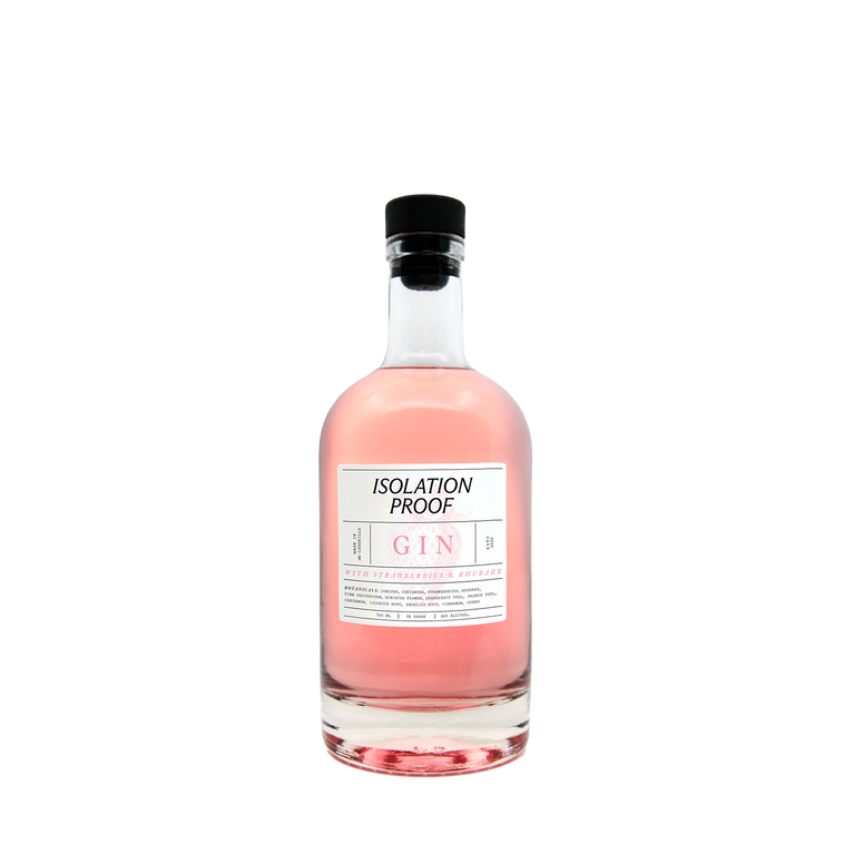 Isolation Proof Strawberry Rhubarb Gin | T. Edward Wines & Spirits