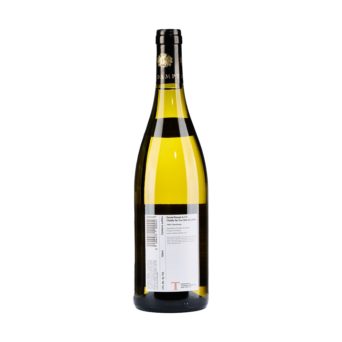 Daniel Dampt Chablis 1er Cru "Cote de Lechet" | T. Edward Wines & Spirits