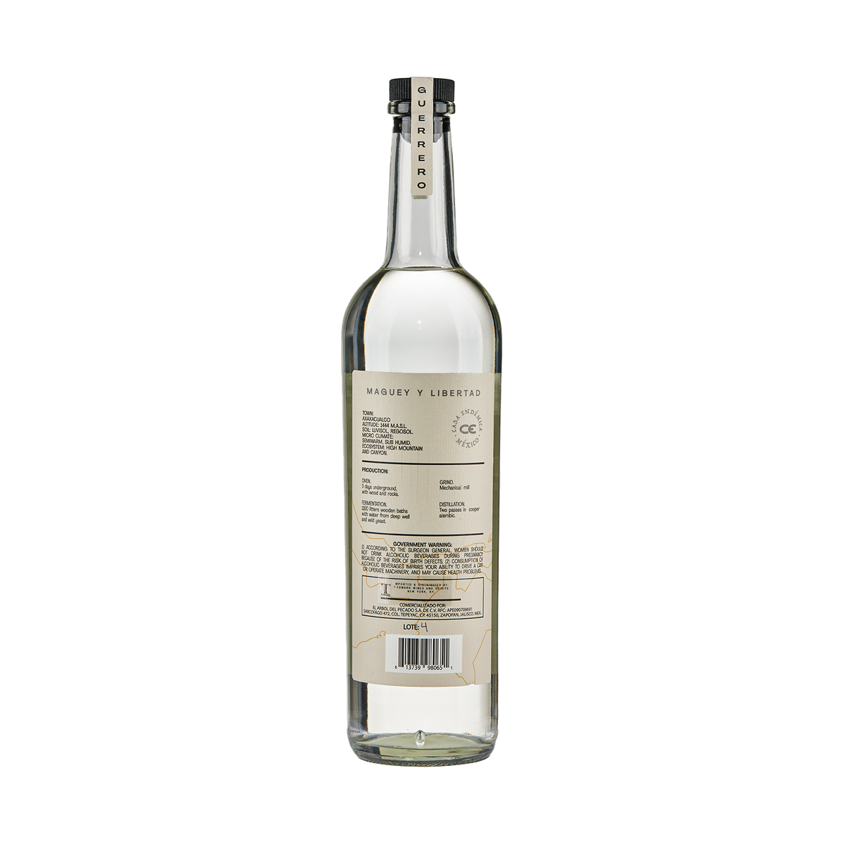 El Occidental Mezcal Guerrero | T. Edward Wines & Spirits