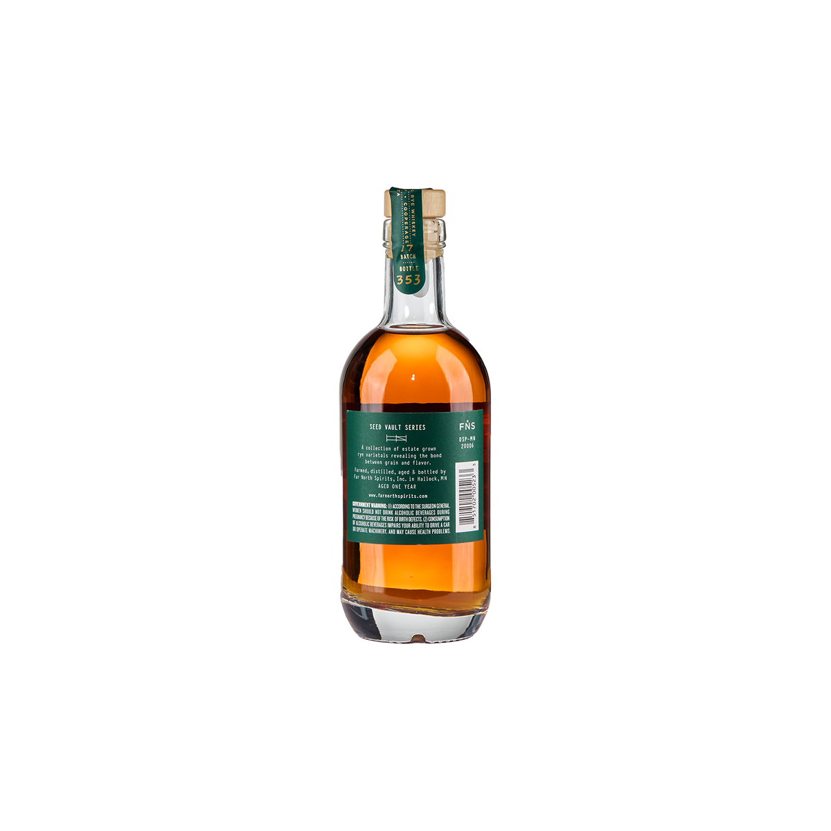 Roknar 100% Rye Whiskey NV - 375ml | T. Edward Wines & Spirits