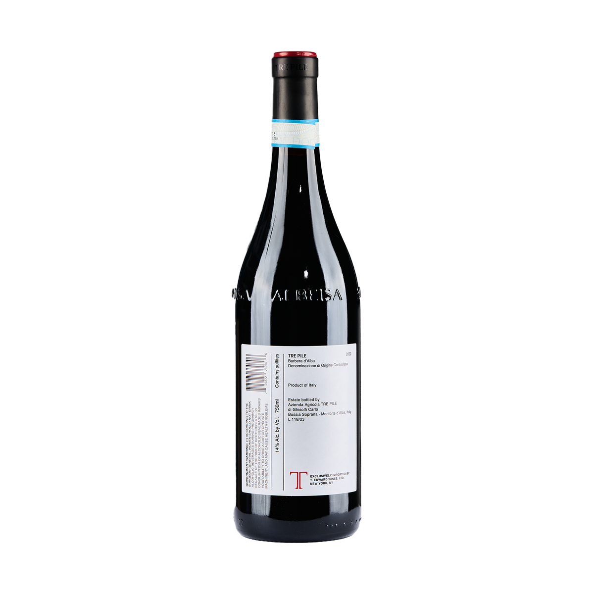 Tre Pile Barbera d'Alba | T. Edward Wines & Spirits